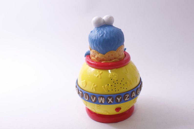 Fisher-price, Sesame Street, Letter of the Day, Cookie Jar, Alphabet ...