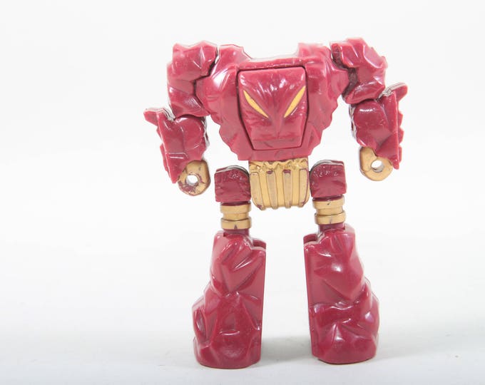 Bandai 1985 Gobots Transformers 80s Toy Red Robot Plastic Toy - Etsy