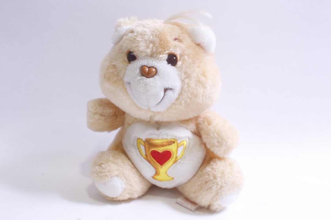 Care Bears, Champ Bear, 6" Plush, Stuffed Toy, Collectible, Vintage ...