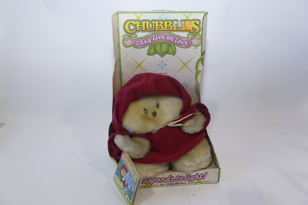 Chubbles, Plush, 1980s, Animal Fair, Red Costume, With Package ...