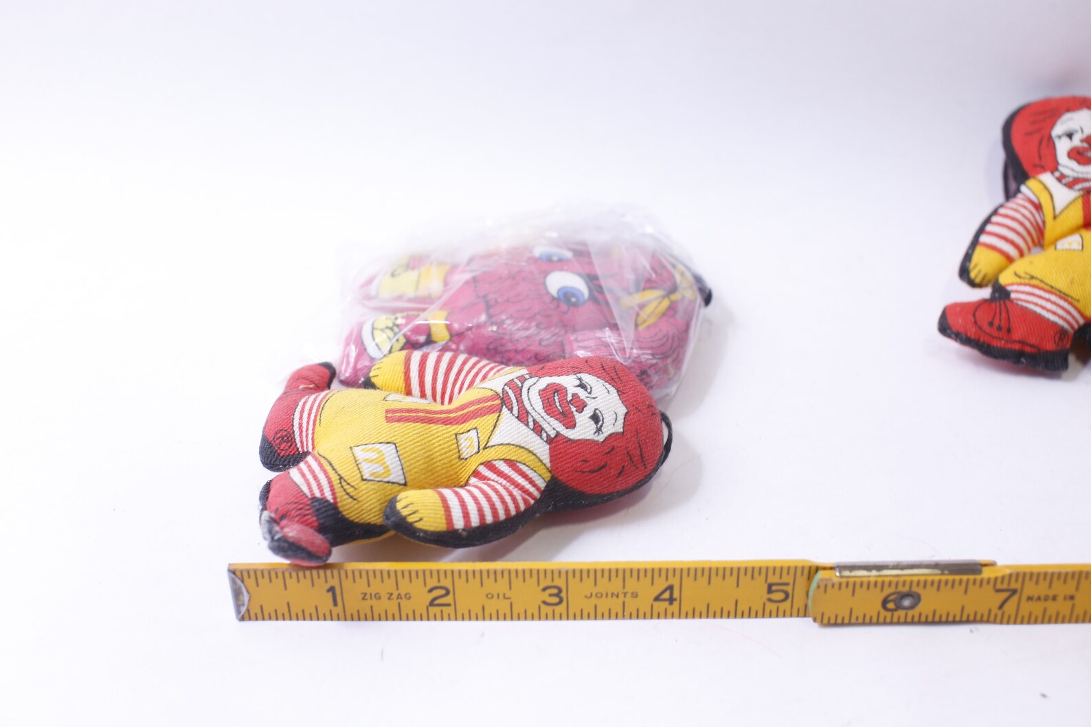 Mcdonald's, Ronald Mcdonald and Fry Girl, Little Plush Toys, Vintage ...