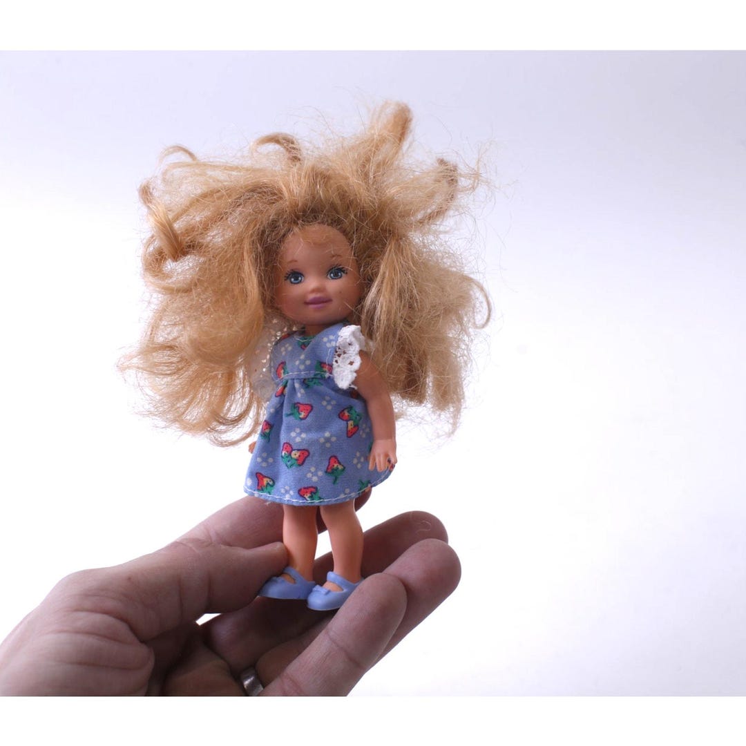 Kelly, Strawberry Dress, Red Hair, Barbie Doll, Mattel, Vintage ...