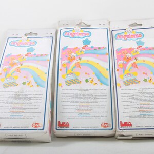Care Bears Angelorso Angel Bears Set Vintage Miniature Plastic Toys ...