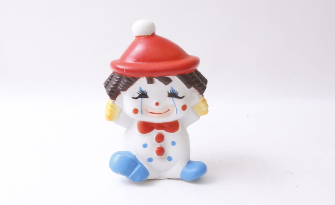 Avon, the First Years, Baby Clown, Squeaky Toy, Rubber, Figure, Baby ...