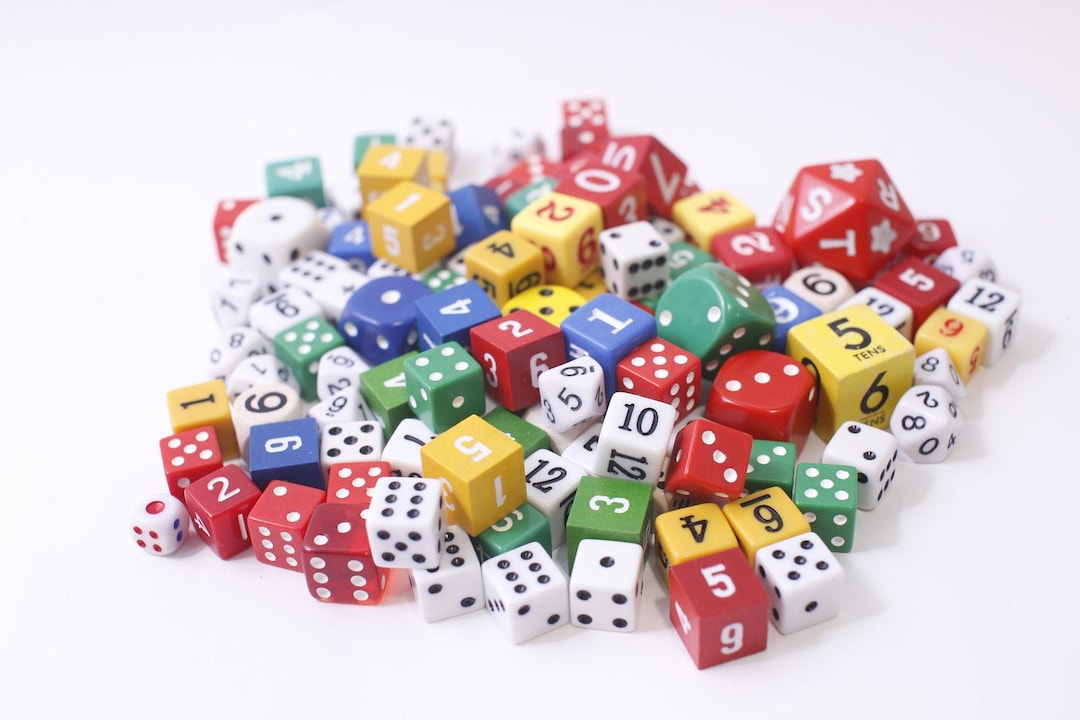 Dice Set, Colorful, Dice, Custom, Board Game, Role-playing, Gaming ...
