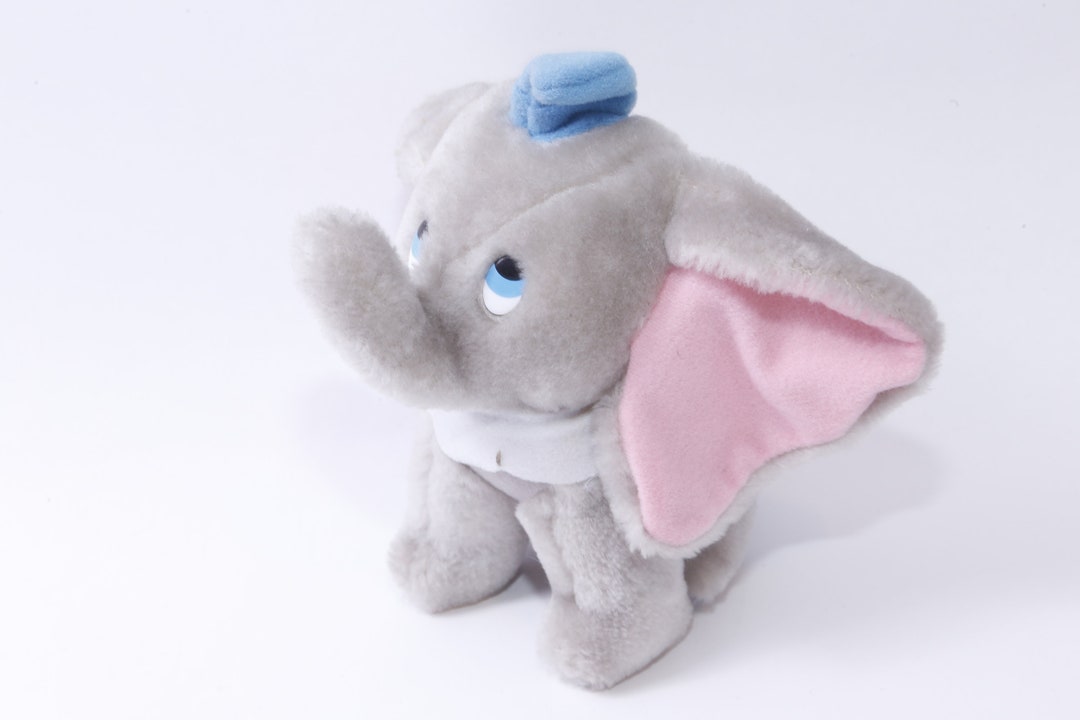Disney, Dumbo, Elephant, 7", Plush, Soft, Toy, Figure, Cartoon ...