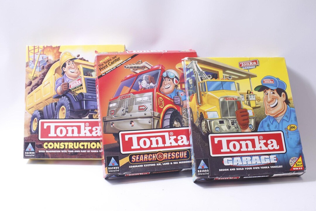 Tonka, Garage, Hasbro, Interactive, CDR Games, Search and Rescue ...