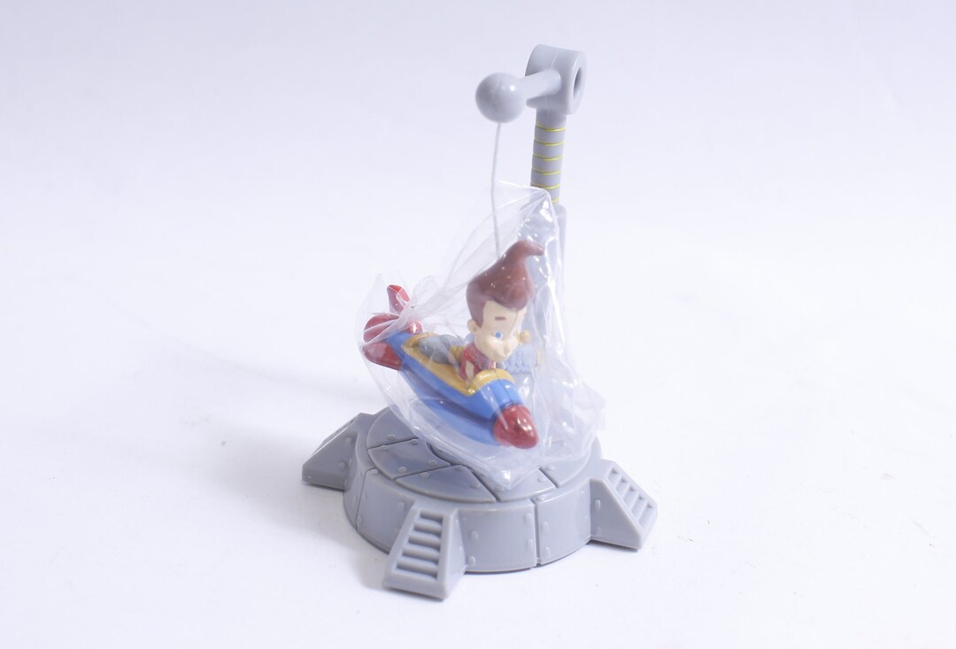 Jimmy Neutron in a Rocket, Cake Topper PVC Figure, 2002, Nickelodeon ...
