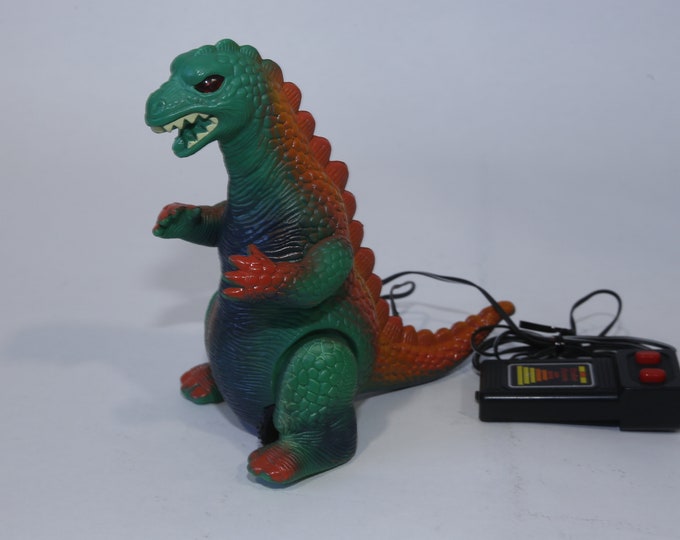 Radio Shack, Walking Godzilla, Remote Control, Electric Toy, Monster ...