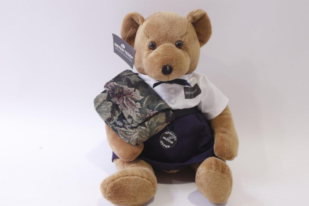 Sister Teddy, Plush Toy, World Famous Missionary Bear, Stuffed Animal ...