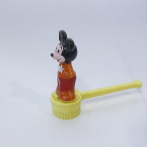 Mickey Mouse, Bubble Blower Pipe, Vintage Toy, Disney Iconic Character ...