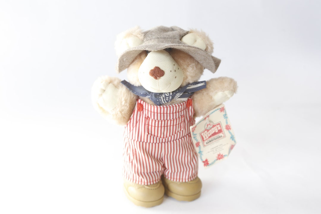 Wendy's, Furskins, Dudley, Teddy Bear, Plush Toy, 1986, Appalachian ...