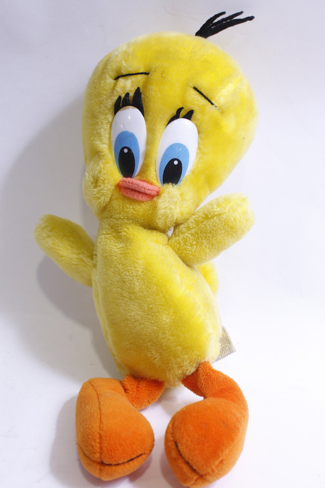 Looney Tunes, Tweety, Plush, Yellow, Bird, Soft Toy, 1987, Warner Bros ...