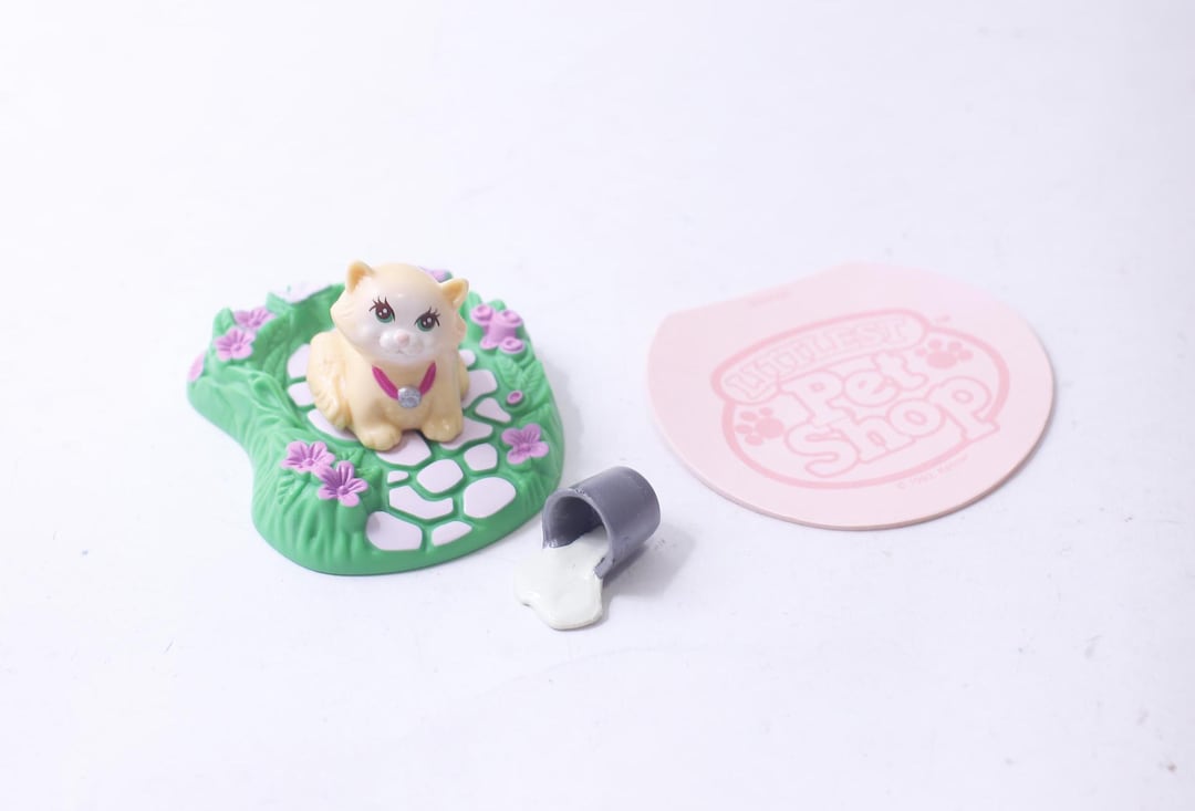 Littlest Pet Shop, Li'l Paw Prints Kitty, 1992, Playset, Li'l Paw ...