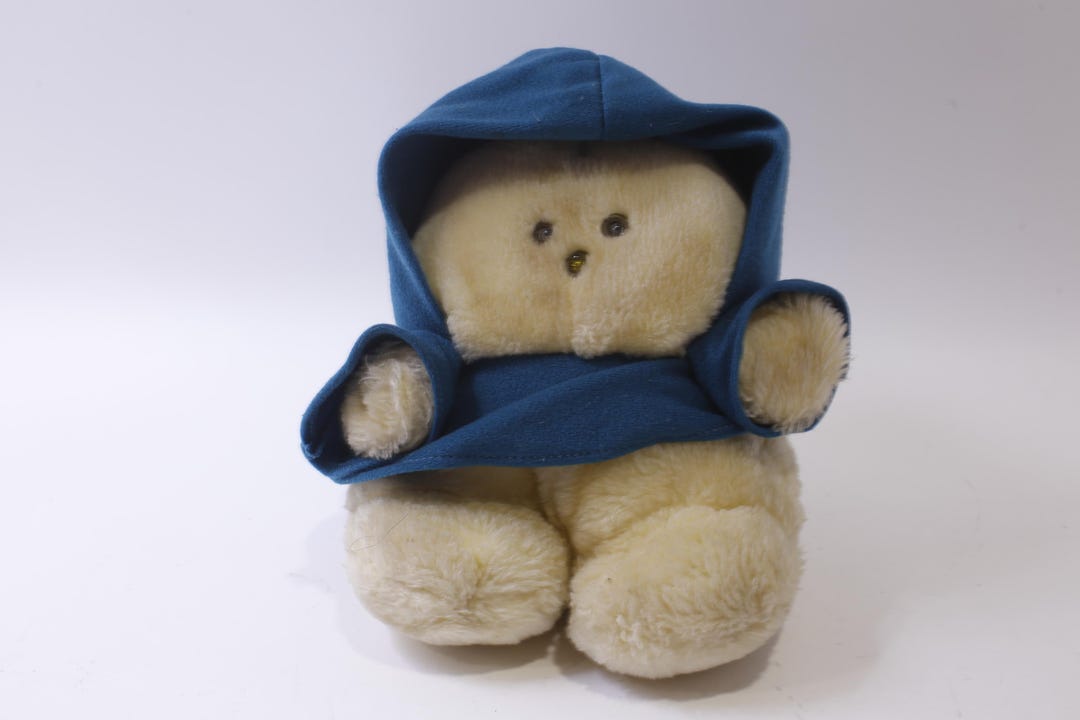 Chubbles Blue Hooded Plush, Animal Fair, Stuffed Animal, 1980s, Vintage ...