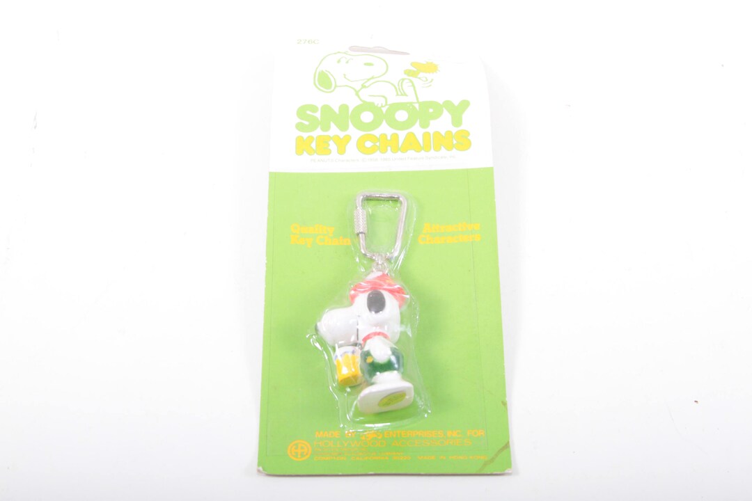 Snoopy, Key Chain, German Beer Stein, Lederhosen, Oktoberfest, Vintage ...