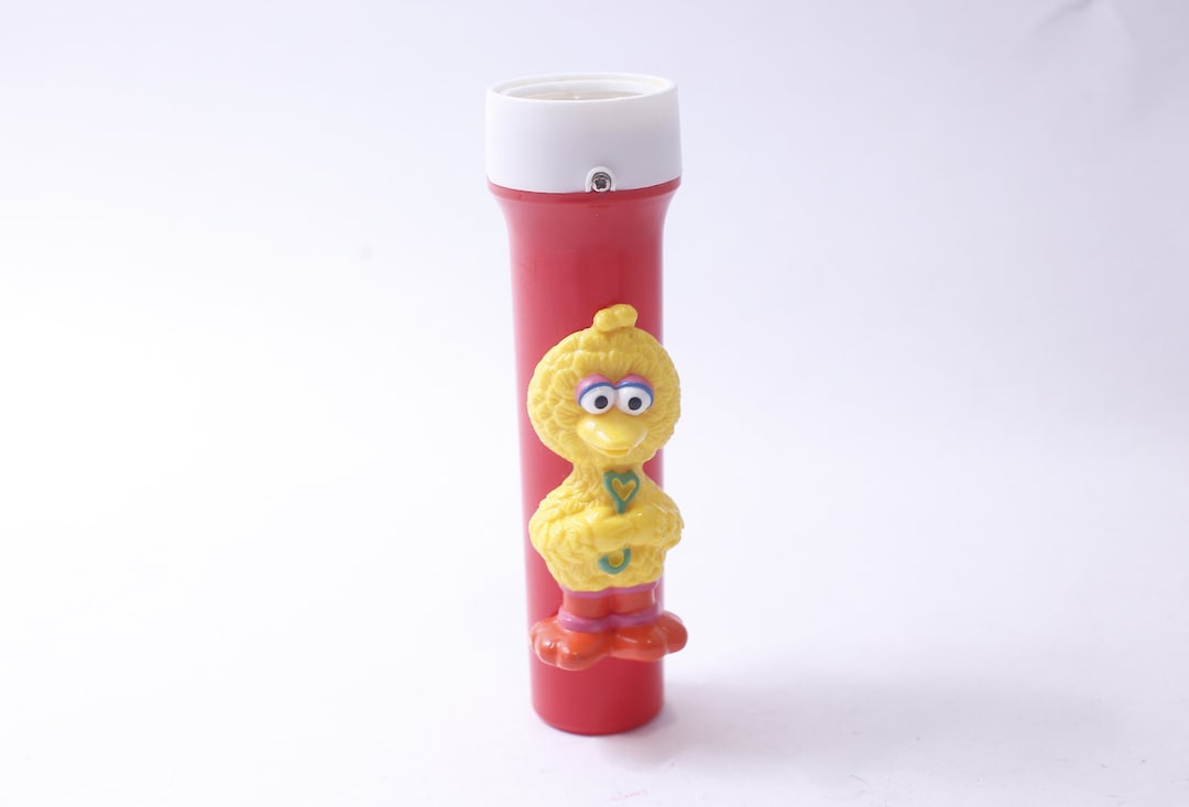 Sesame Street Big Bird Flashlight, 6 Inches, Red-white, Plastic ...