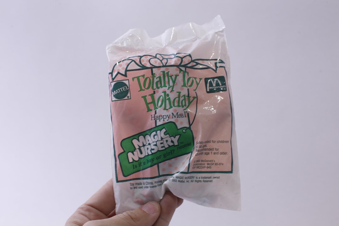 Mcdonald's Happy Meal, Magic Nursery Figurine, Mattel, Totally Toy ...