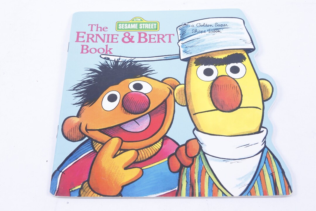 Sesame Street the Ernie & Bert Book Comics Golden Book - Etsy