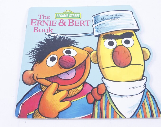 Sesame Street, the Ernie & Bert Book, Comics, Golden Book, Vintage ...