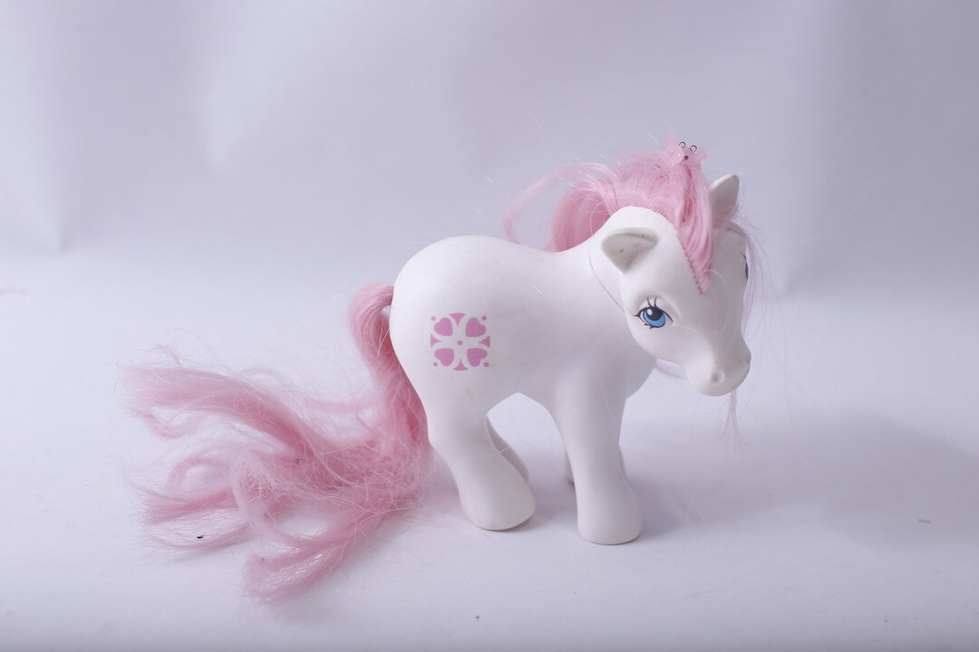 My Little Pony, Sundance, PVC Figure, White Body With Pink Hair, 1980s ...