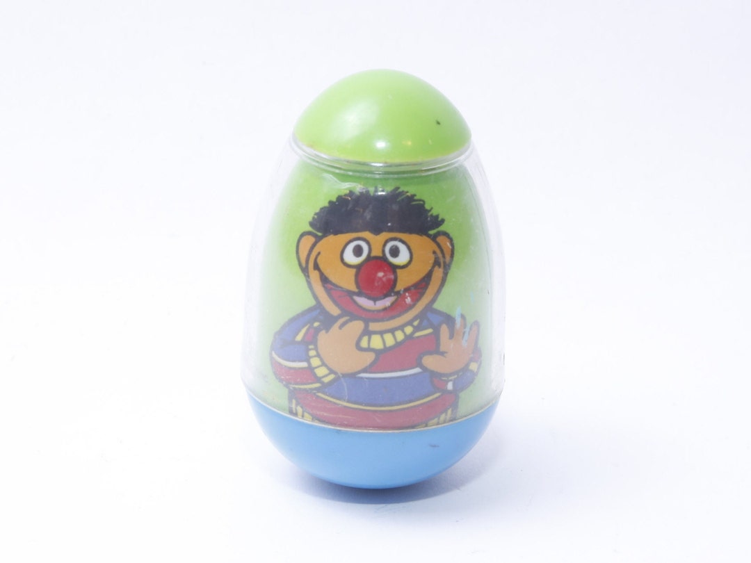 Sesame Street, Ernie, Weebles, Toy, Egg Figure, Muppet, Collection ...