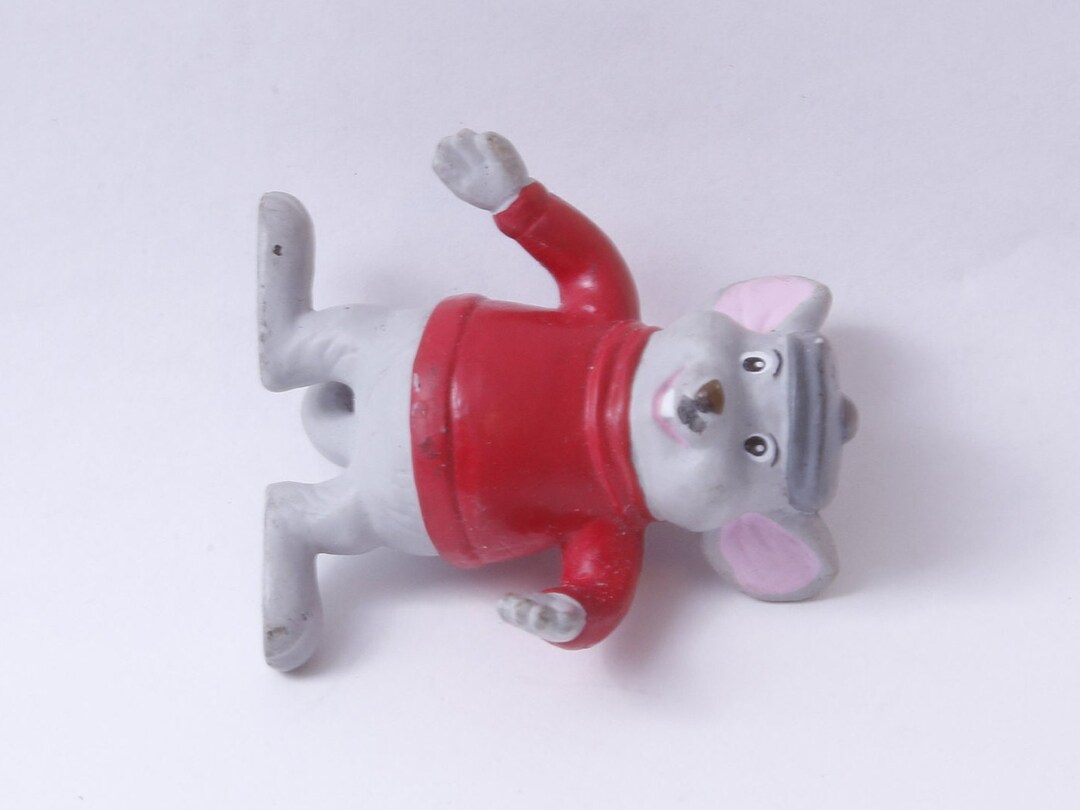 Disney, the Rescuers, Bernard, Applause, 2", PVC Figure, Mouse, Red ...