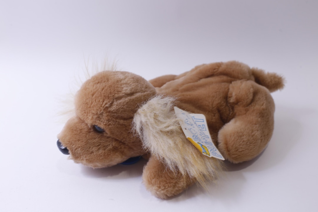 Dakin Body Puppet, Chauncey Puppy, Brown Plush, Hand Puppet, Stuffed ...