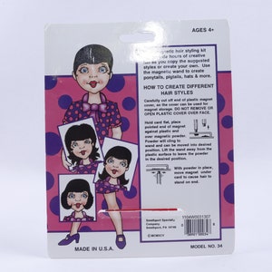 Hair-do Harriet, Magnetic Hair Styling Kit, Magic Wand, Doll Making ...