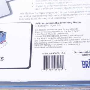 Thomas, the Tank Engine & Friends, ABC Game, Board Game, Card Game ...