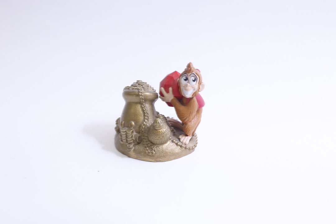 Disney Aladdin Abu Treasure Figurine, Abu Monkey Toy, Aladdin ...