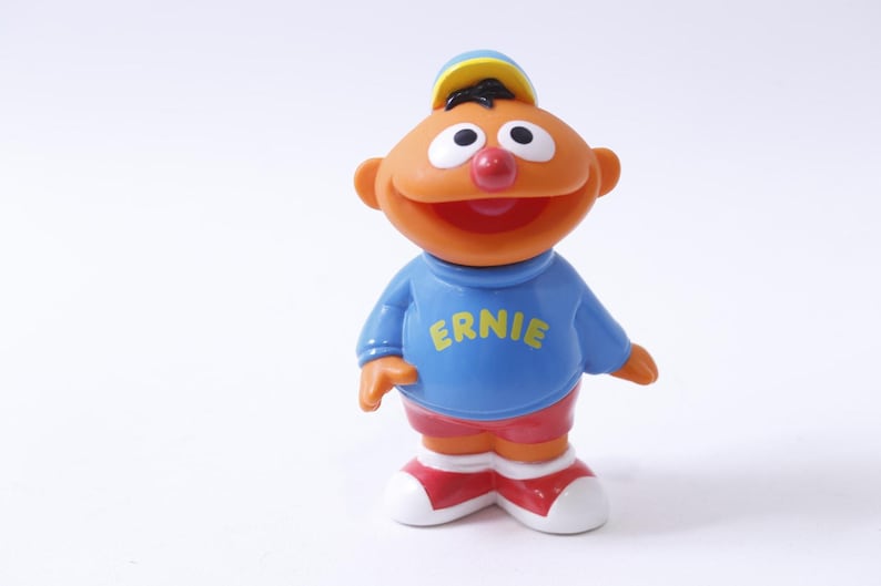 1993, Kid Dimension, Ernie, Large Figure, Sesame Street, PVC Figure ...
