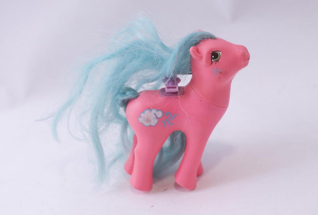 80s My Little Pony, Cloud Puff Pony, Toy Figure, Generation 1, Flutter ...