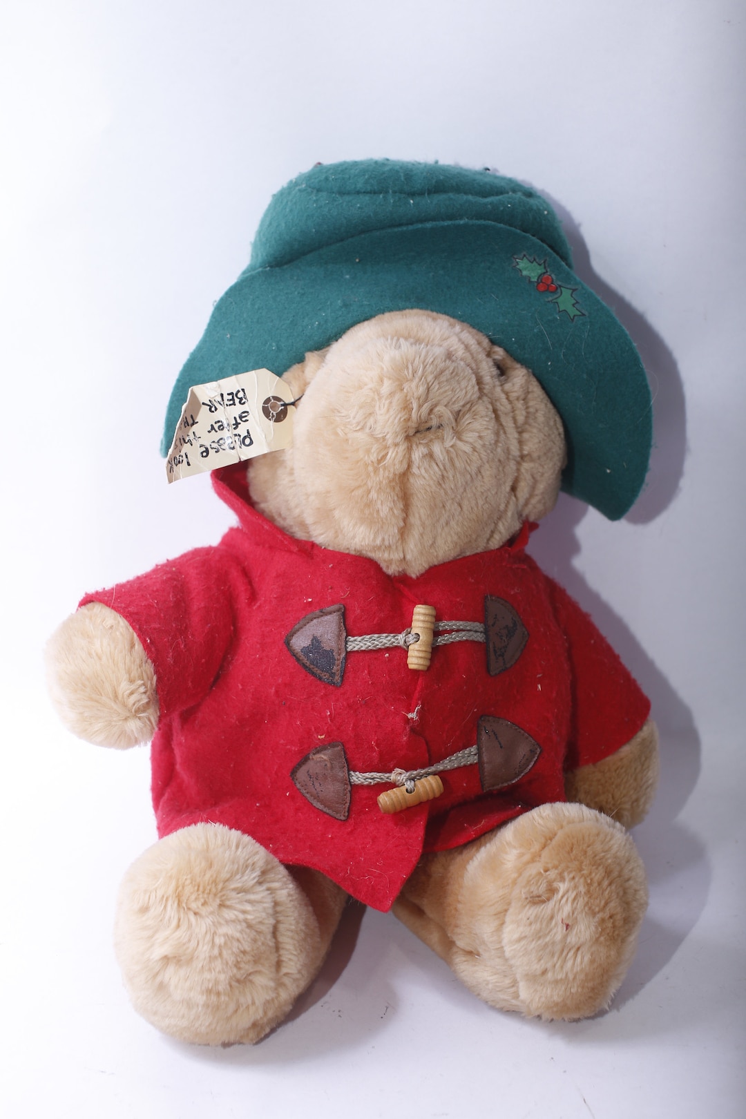Paddington Bear, Plush, With Original Tag, Stuffed Animal, Soft Teddy ...