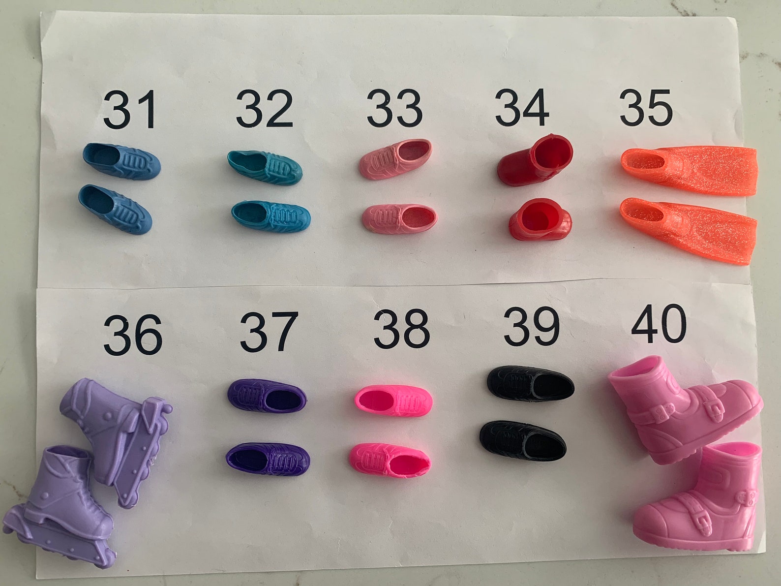 Vintage Barbie Shoes Assortment PICK YOUR OWN 1 All Eras | Etsy