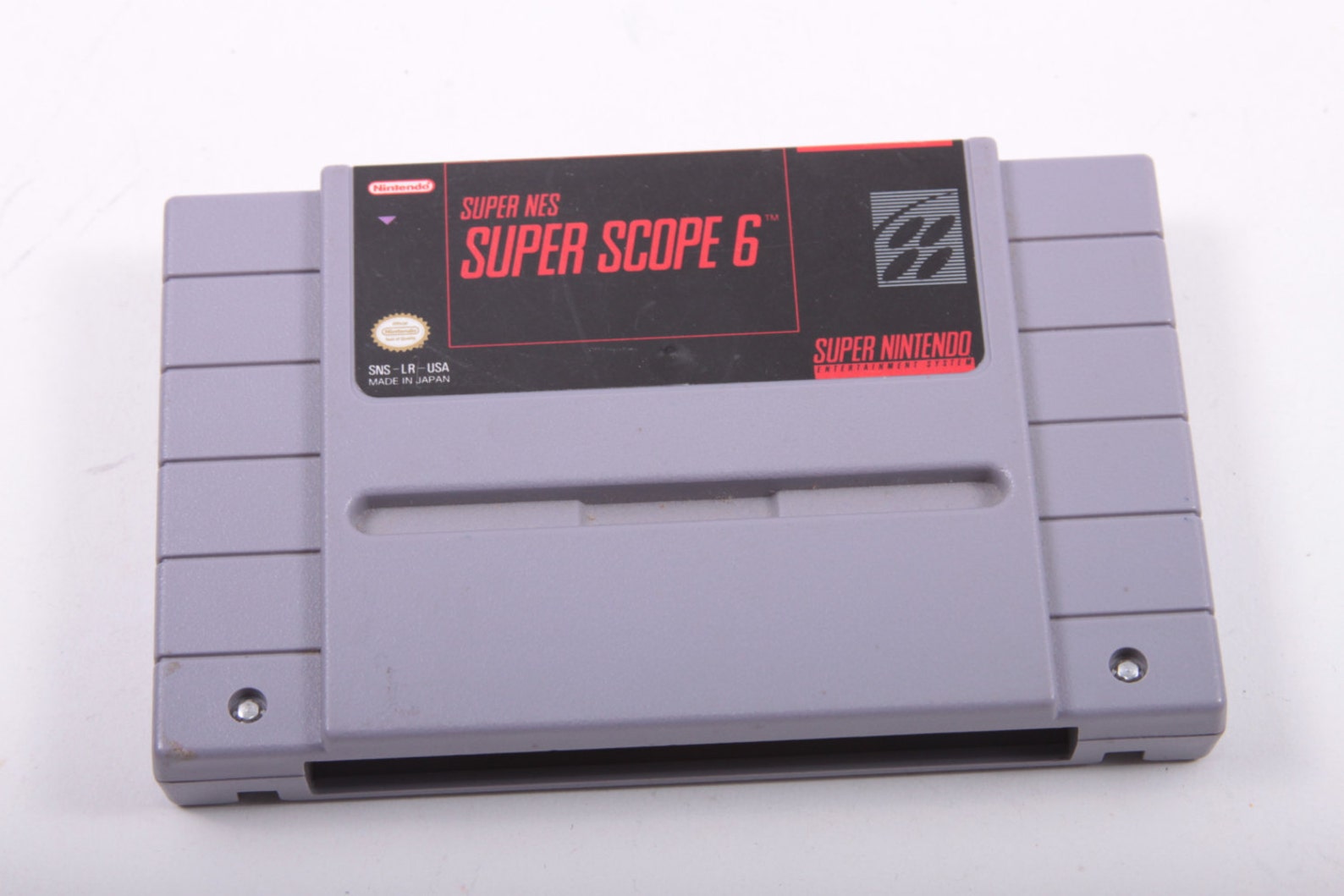 Super NES Nintendo Scuper Scope 6 Tested Works Cartridge Only Vintage ...