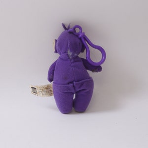 Teletubbies, Tinky-winky, Plush, Keychain Ragdoll, Burger King, Purple ...