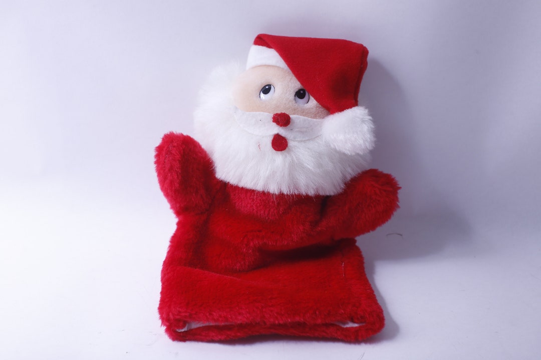 Santa Claus, Hand Puppet, Festive Toy, Christmas Character, Interactive ...