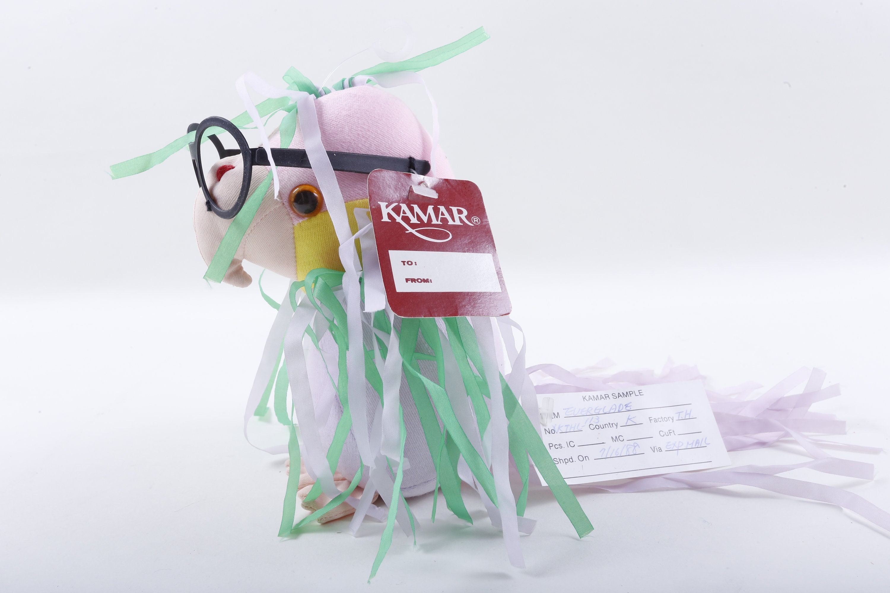 Kamar, Rare, Prototype, Sample, Everglade, Purple Bird With Glasses ...