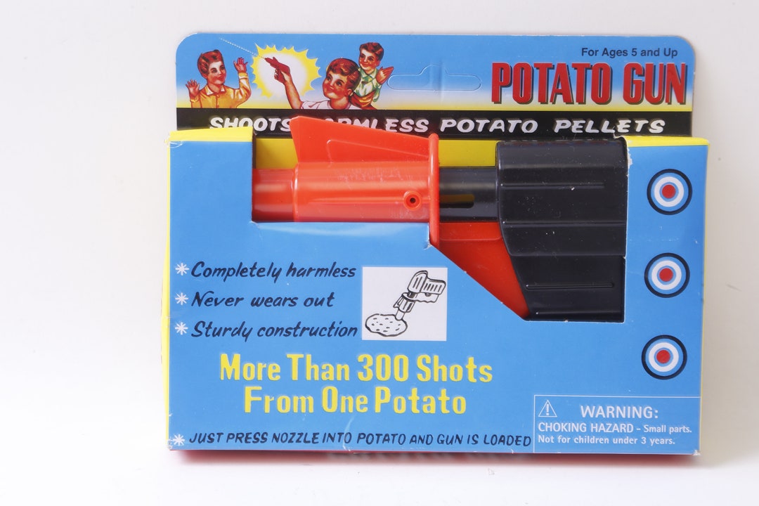 Potato Gun Toy Activity Fun Collectible Vintage - Etsy