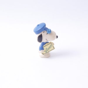 Peanuts, Snoopy, Whitman's, PVC Figure, Blue Suit, Uniform, Advertising ...