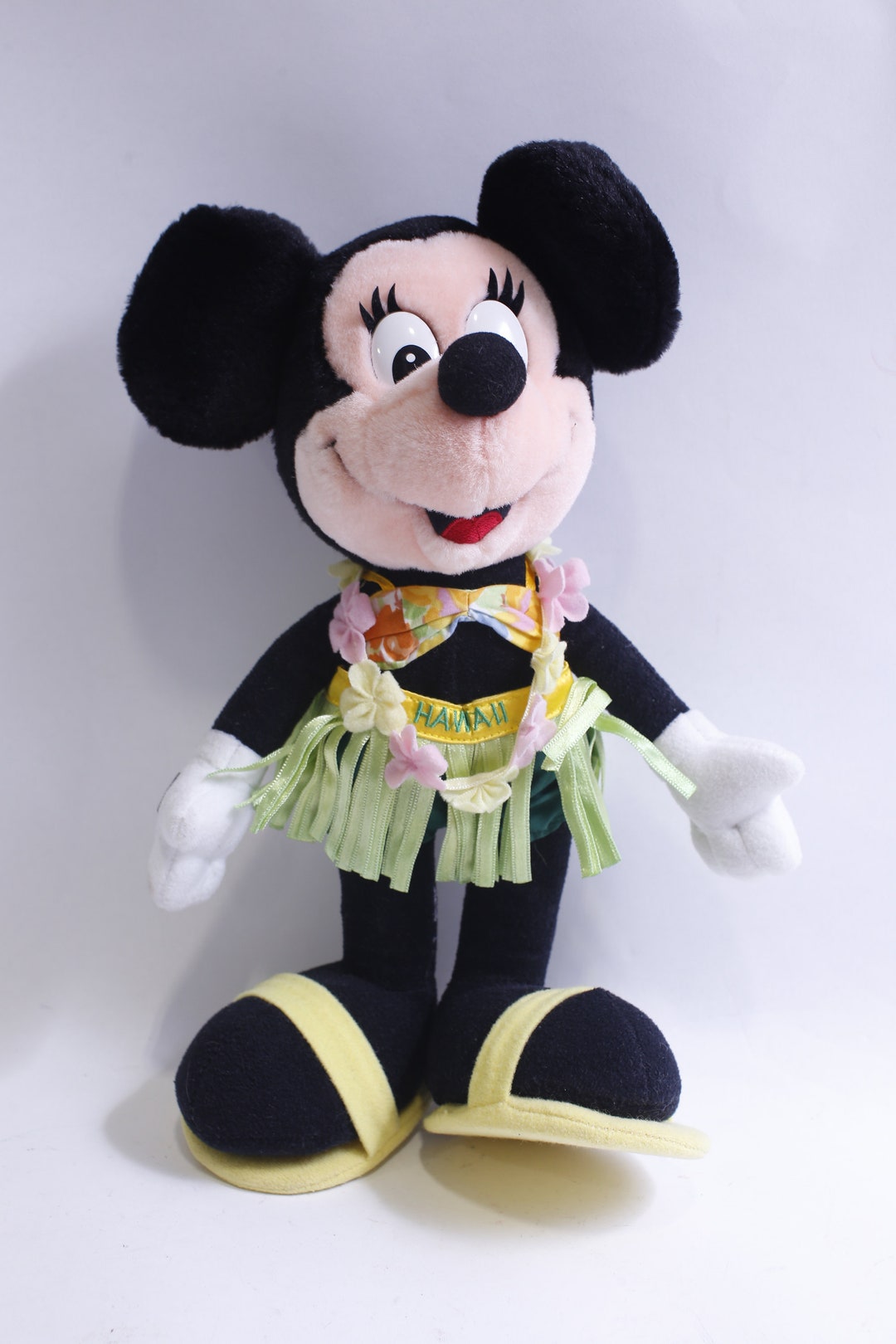 Hawaii, Minnie Mouse, Disney, Plush, 12", Soft Toy, Tropic Costume ...