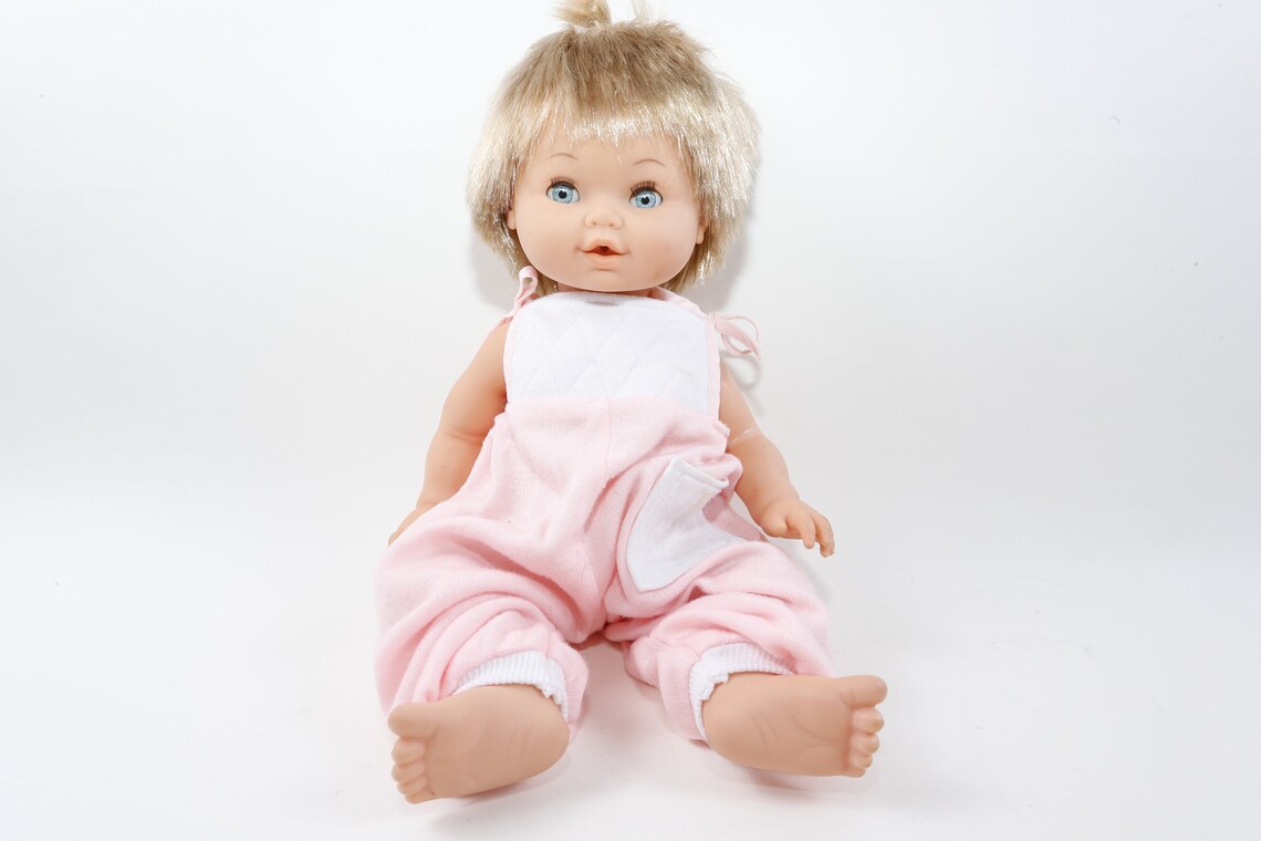 Vintage Jesmar Doll Plastic Toy Figure Pink Costume Blonde - Etsy Australia