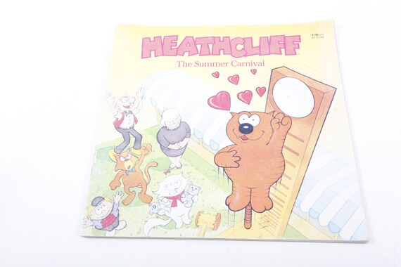 Heathcliff The Summer Carnival Heathcliff the cat Orange Cat - Etsy