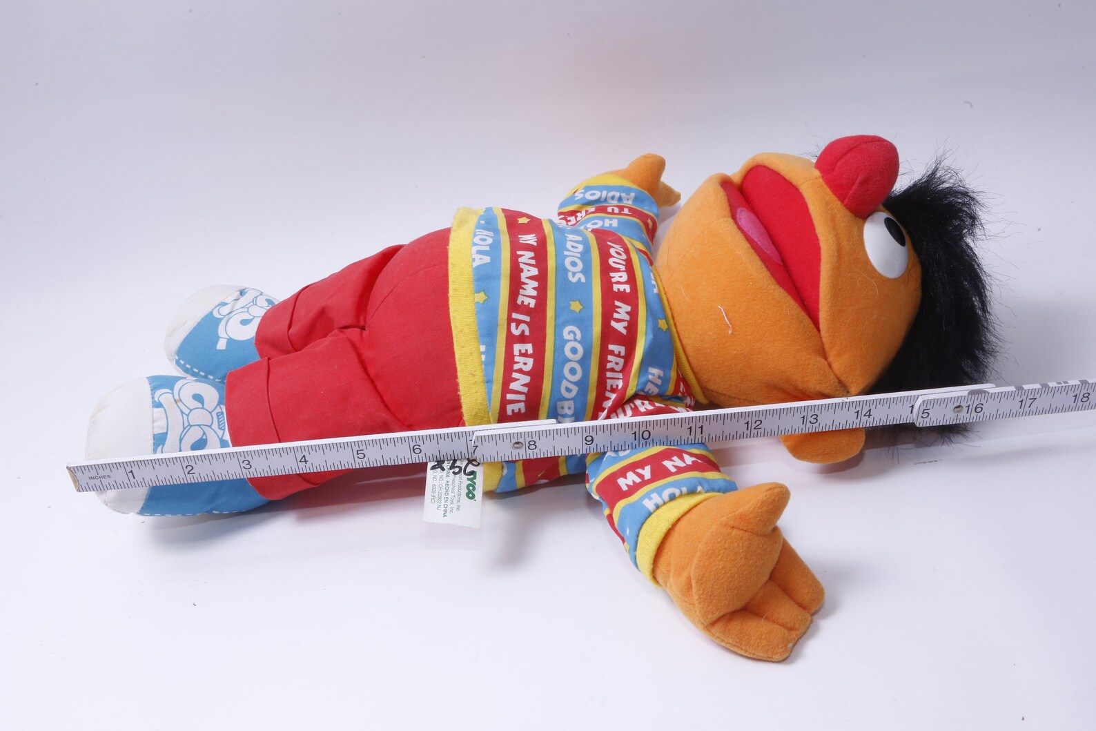 Sesame Street Tyco Ernie Boy Dressed Hello Friend Soft - Etsy