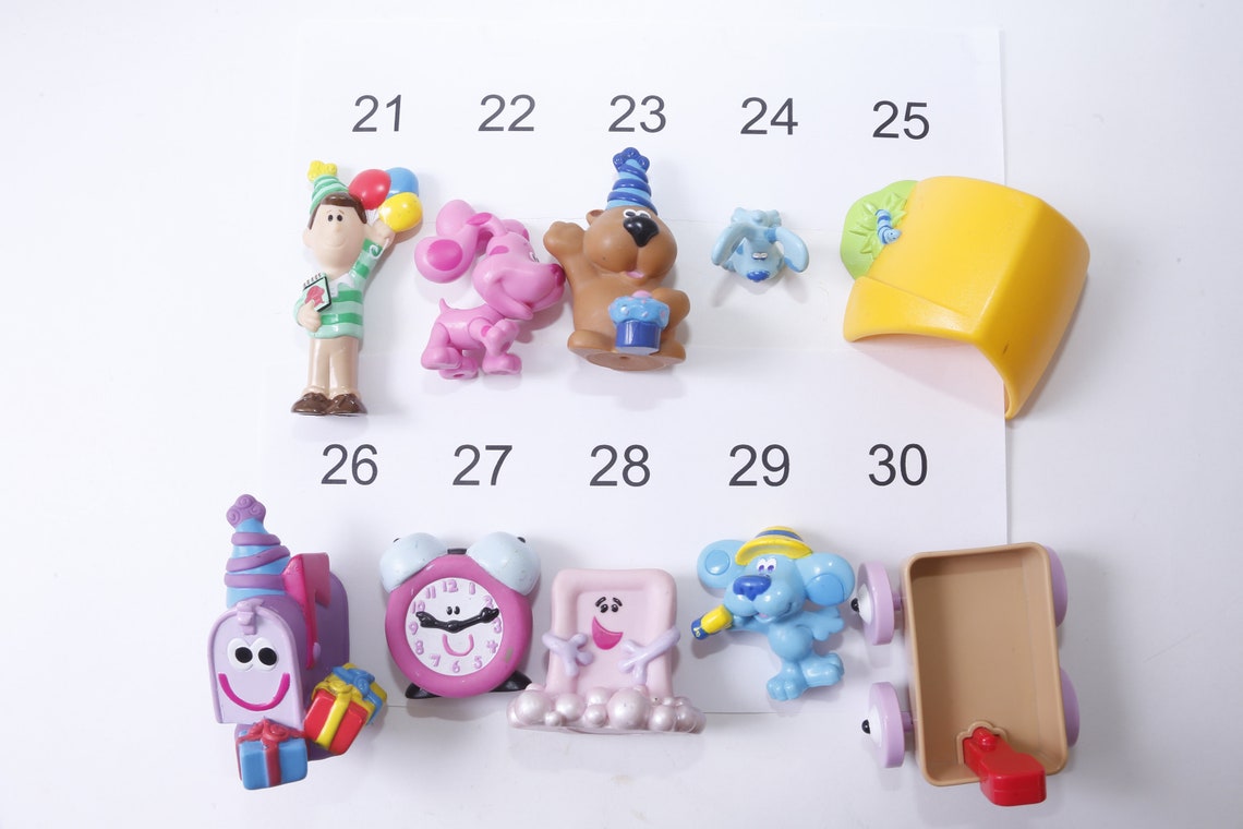 PICK YOUR OWN 1 Vintage Blues Clues Pvc Figures Cake - Etsy