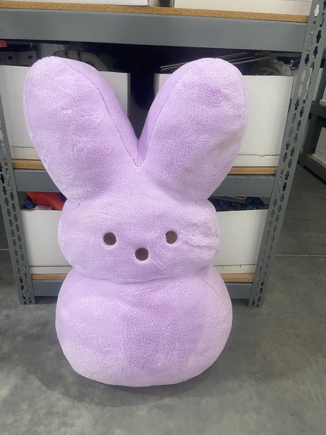 Giant Purple Peeps Bunny, Plush Toy, 33 Inches, Stuffed Animal, Home Decor, ~ 241111-DIM E-3 - Etsy