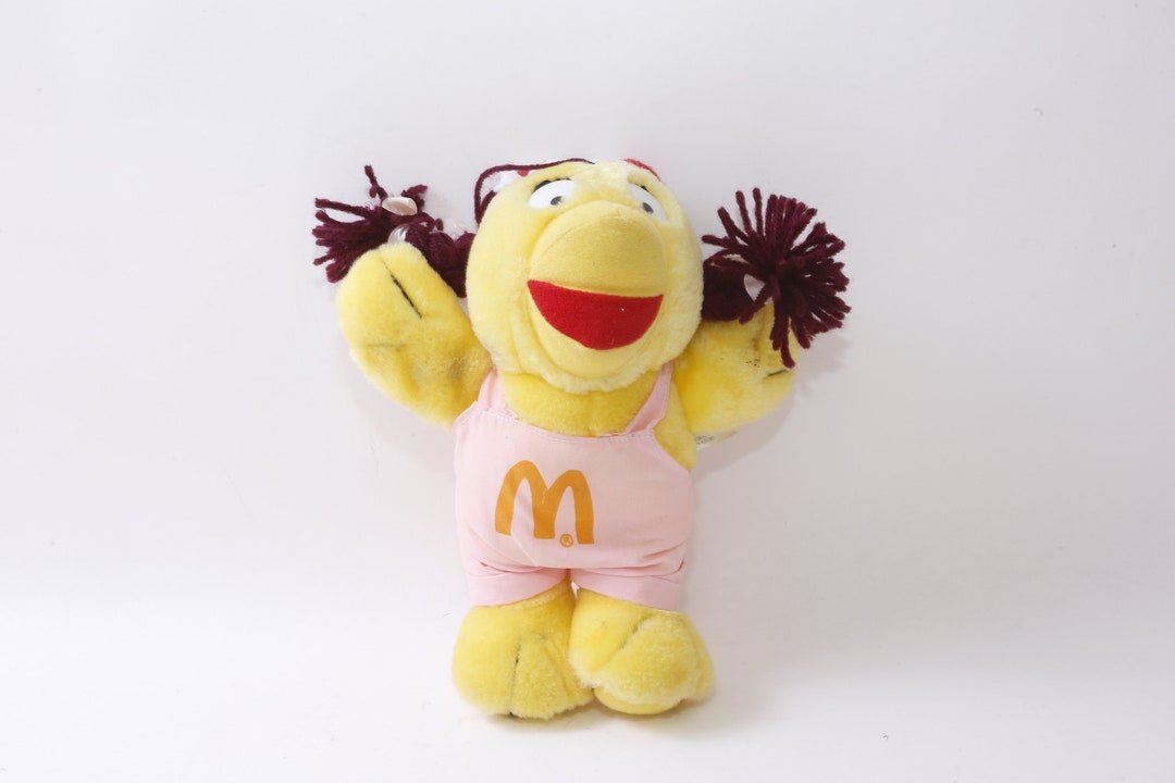 Birdie the Early Bird Mcdonald's, Cheerleader, Vintage Plush, Yellow ...