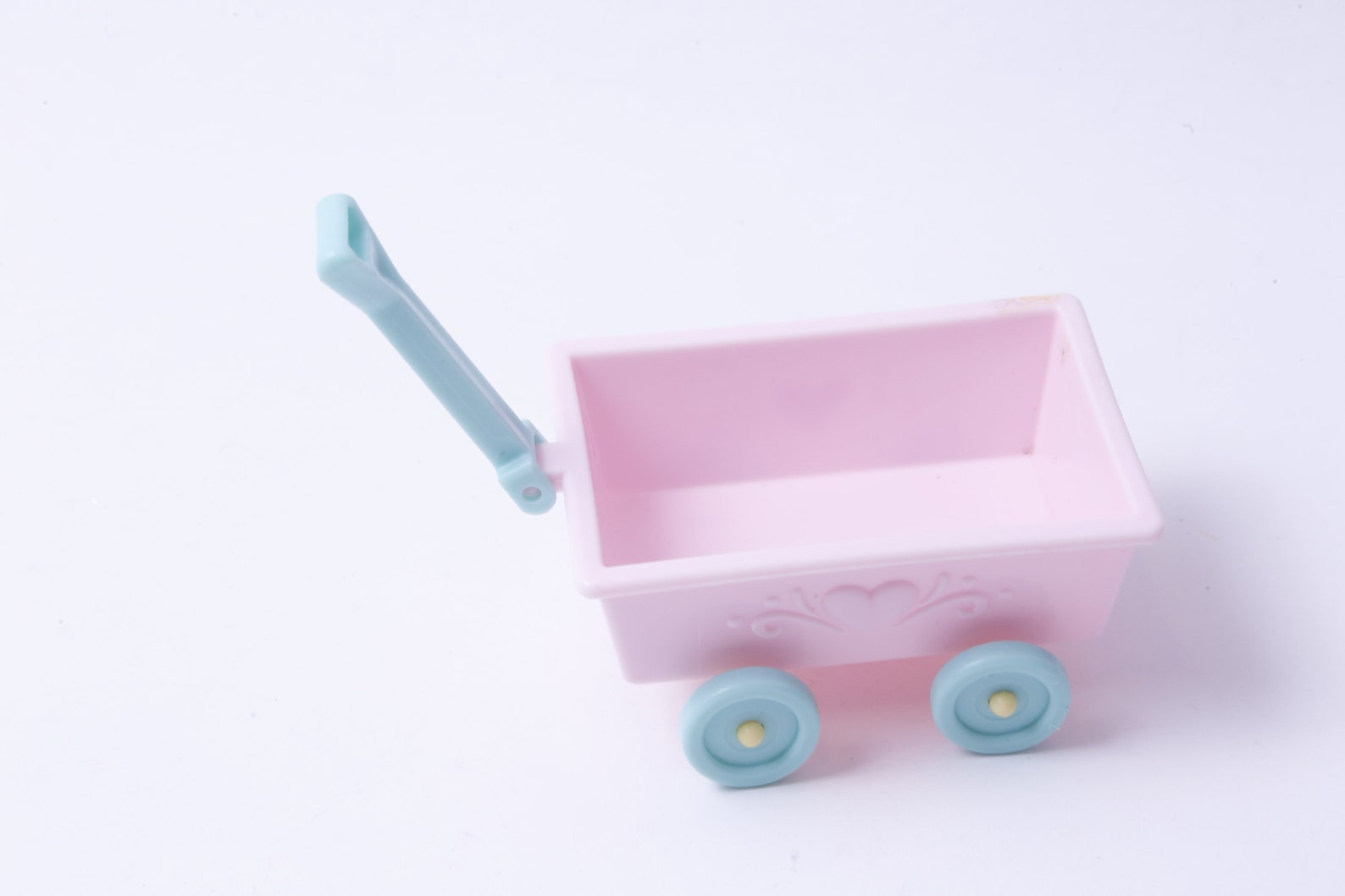 My Little Pony Pink Wagon Cart Blue Wheels Toy Vehicle - Etsy