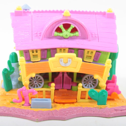 Bluebird Polly Pocket Light-up Horse House Vintage Playset - Etsy